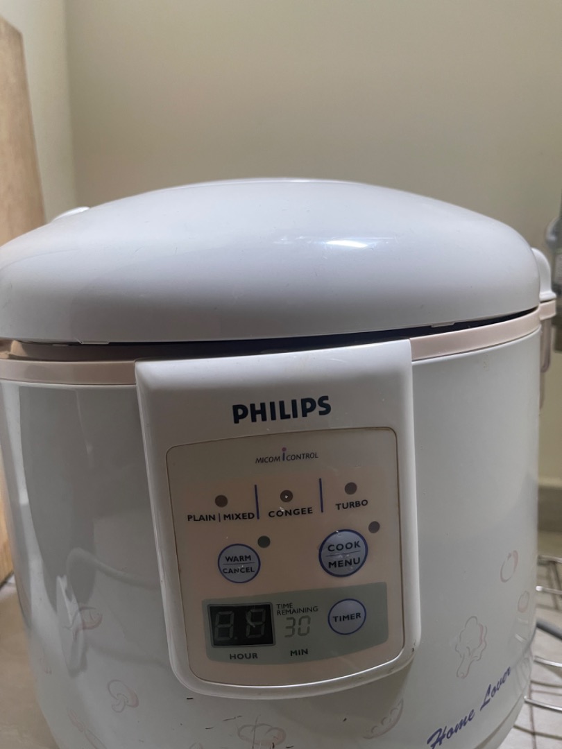 Philips Micom Control HD4511 Rice Cooker - 2.0L, TV & Home Appliances ...