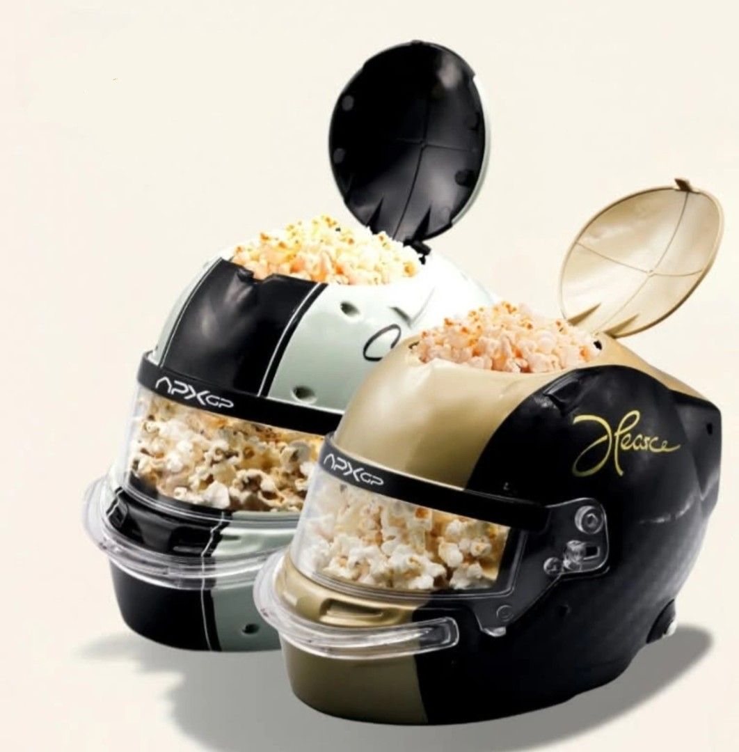 (PO) F1 Movie Popcorn Bucket White + Gold Set, Hobbies & Toys ...