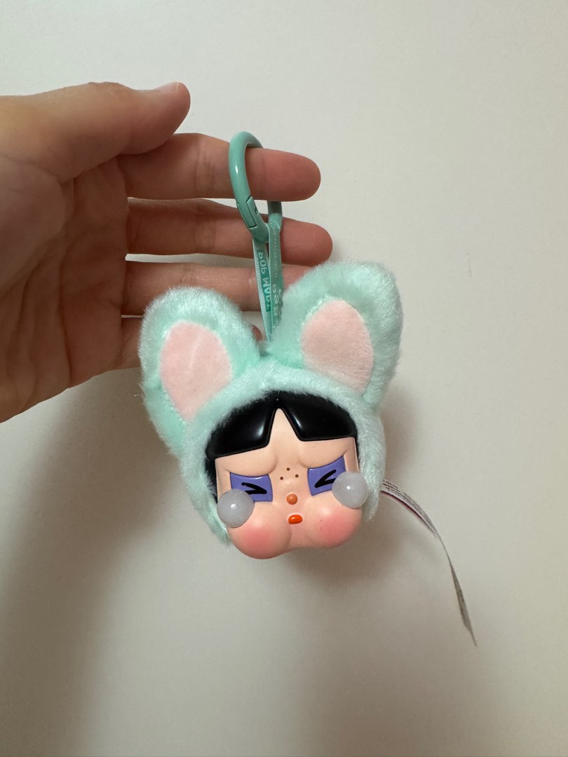 Popmart cry baby x power puff girl, 興趣及遊戲, 玩具 & 遊戲類 - Carousell