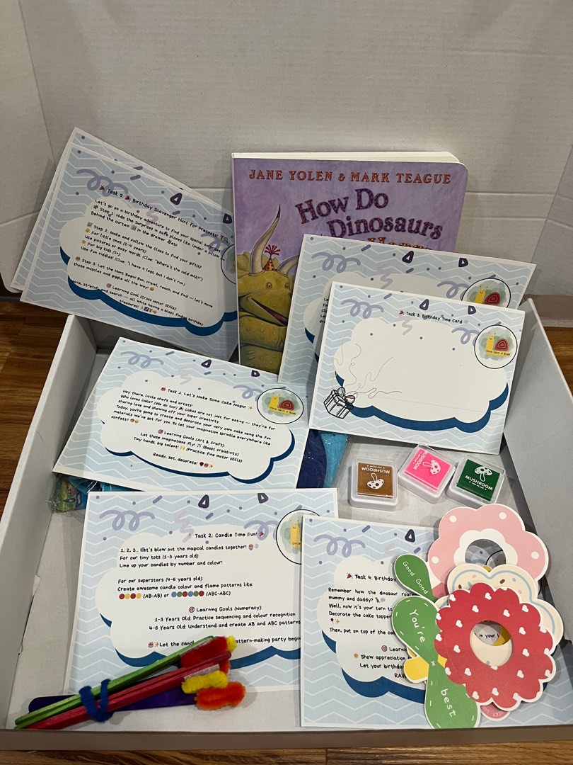 Preschool Activity Box, Hobbies & Toys, Books & Magazines, Children's ...