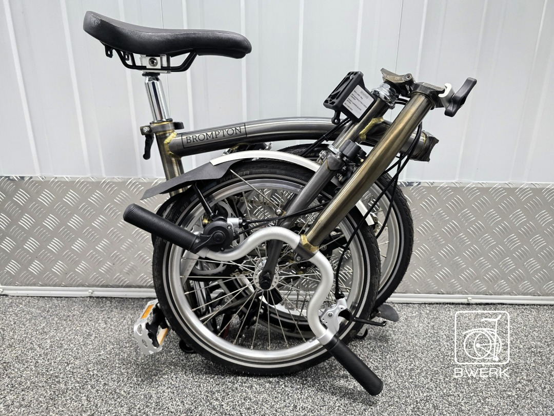 Rare Brompton Raw Lacquer M3L 3 Speed 2021 like new Condition C Line ...