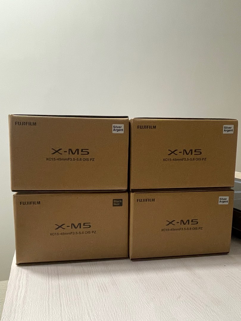 [READY STOCK] Fujifilm XM5 X-M5 Silver / Black Kit, Photography ...