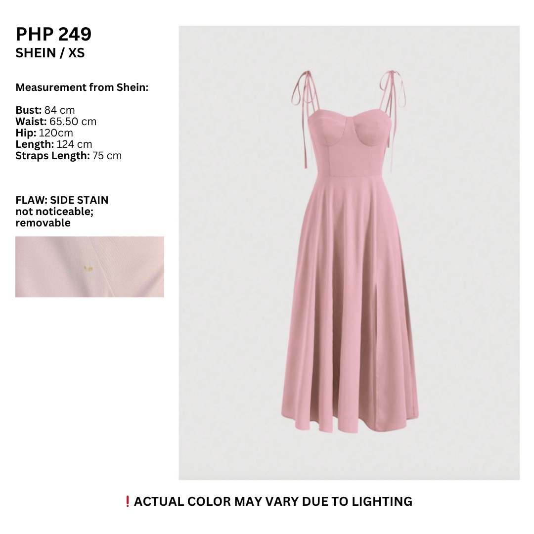 SHEIN PINK SEMI FORMAL DRESS, Women's Fashion, Dresses & Sets, Dresses ...