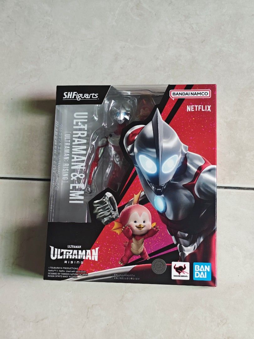 SHF S.H.Figuarts Netflix Ultraman & Emi Rising 1/12 Bandai not Figma ...
