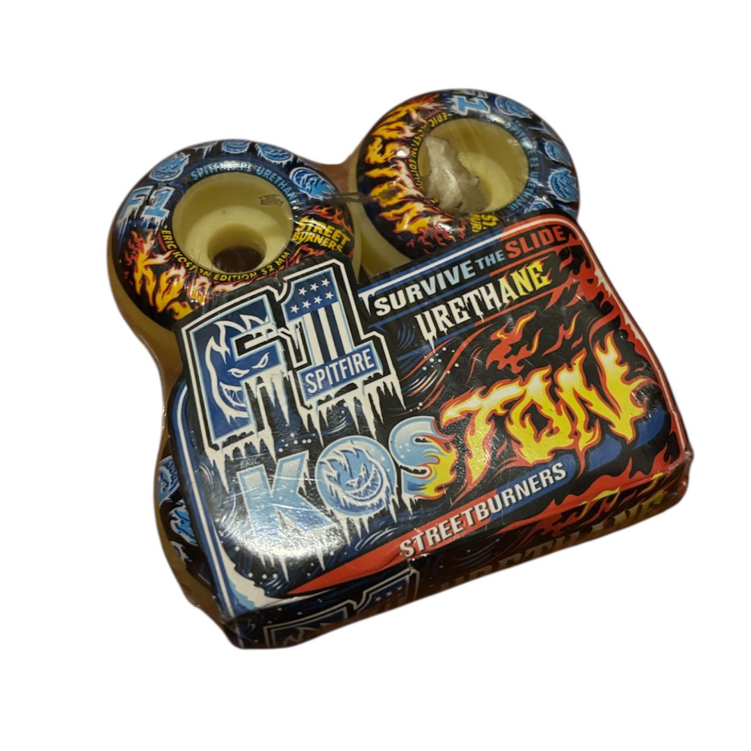 Spitfire F1 Eric Koston Skateboard Wheels, Olah Raga, Perlengkapan ...