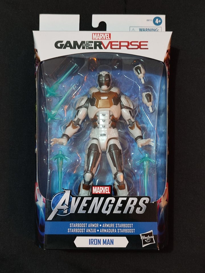 STARBOOST ARMOR IRON MAN, sealed - Marvel Legends Gamerverse Avengers ...