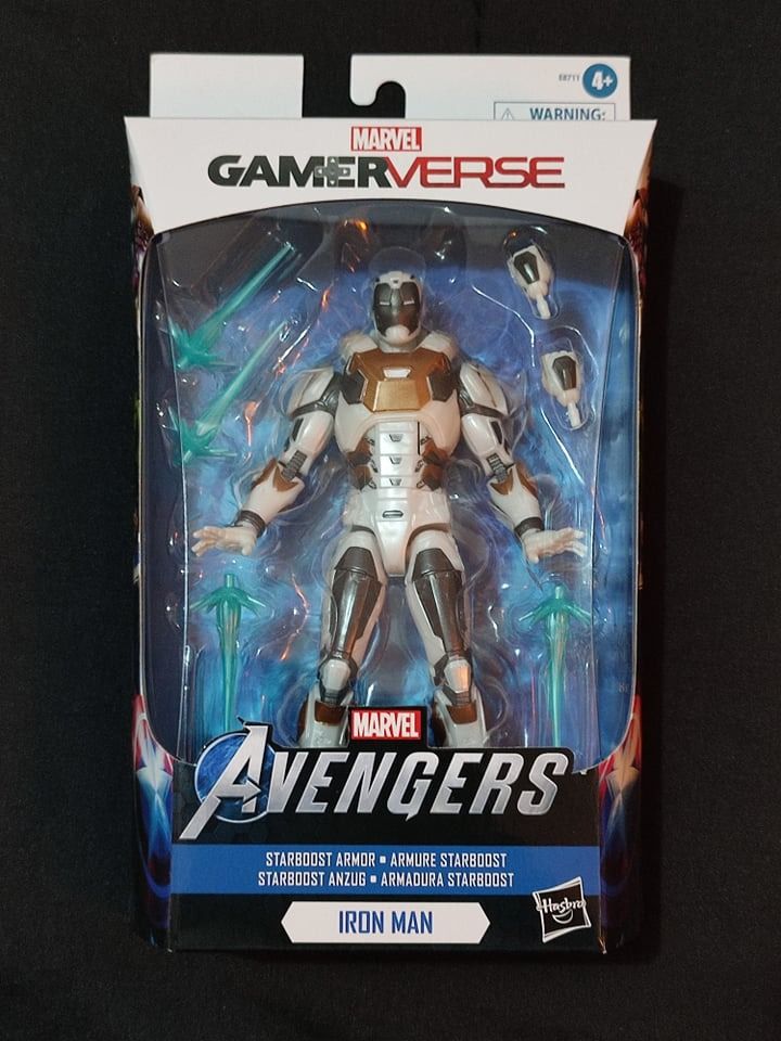 STARBOOST ARMOR IRON MAN, sealed - Marvel Legends Gamerverse Avengers ...