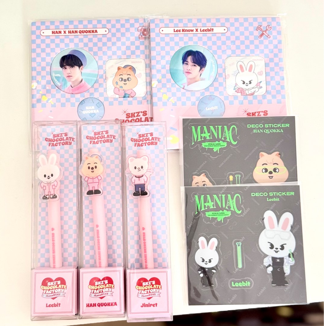 stray kids skzoo merchandise (hanquokka leebit jiniret), Hobbies & Toys ...