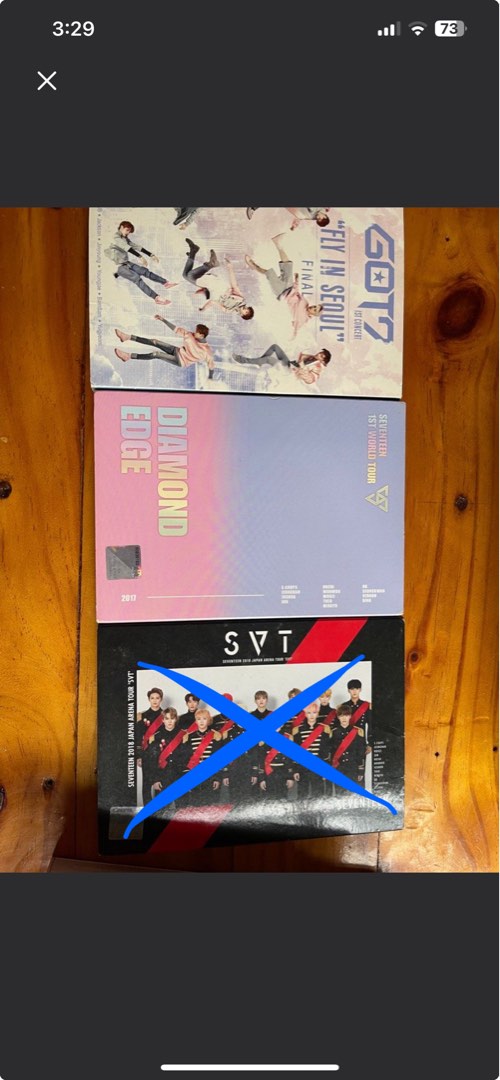 SVT & Got7 cd only, Hobbies & Toys, Music & Media, CDs & DVDs on Carousell