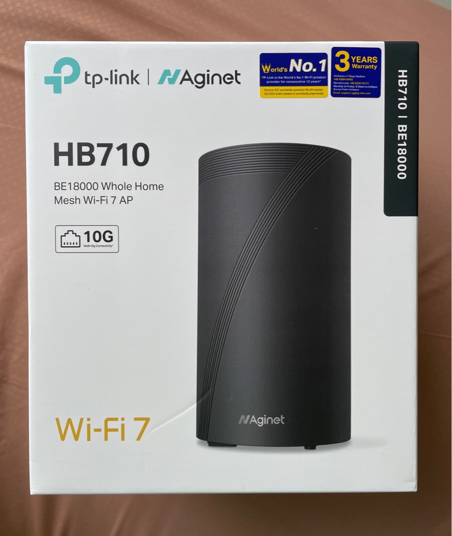 TP-Link HB710 (BE18000) Tri-Band Whole Home Mesh Wifi 7 System ...
