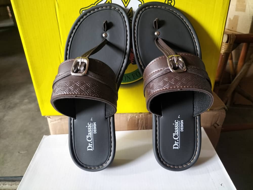 TRADITIONAL MALAY SANDALS CAPAL MELAYU 2787- BROWN, Men's Fashion ...
