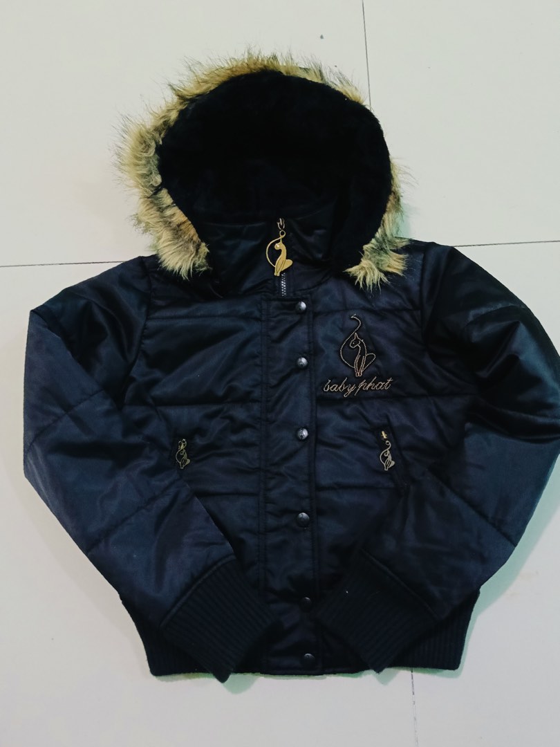 Vintage Baby phat fur jacket, Women's Fashion, Coats, Jackets and ...