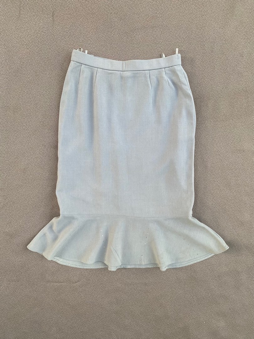Vintage Takeo Nishida Chiffon Skirt, Women's Fashion, Bottoms, Skirts on Carousell