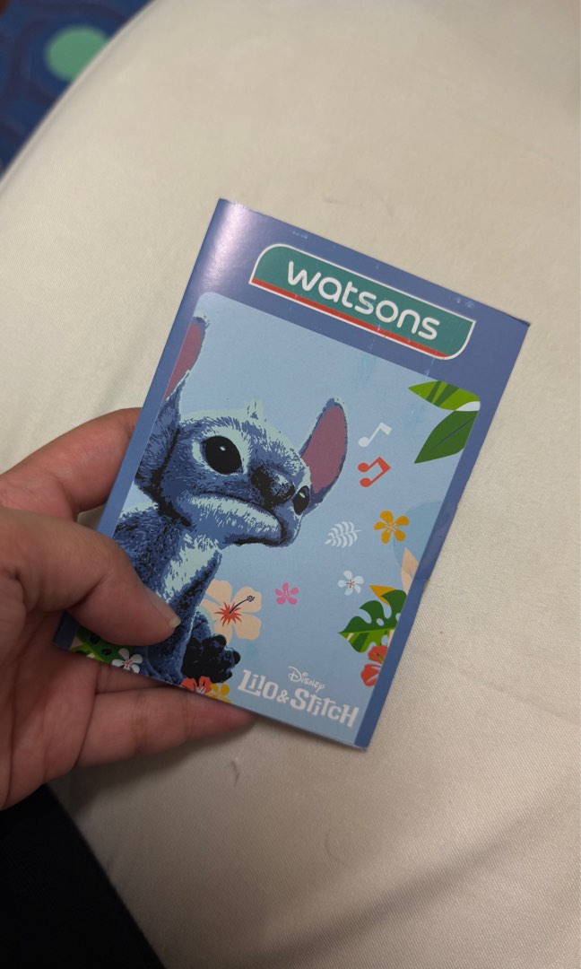 Watson Lilo and Stitch collab Member Card, Women's Fashion, Bags ...