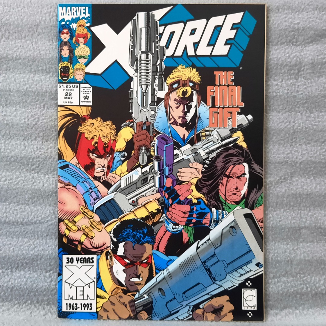X-Force #22 (1st Series Marvel Comics) Fabian Nicieza, Greg Capullo (XMEN XFORCE), Hobbies ...