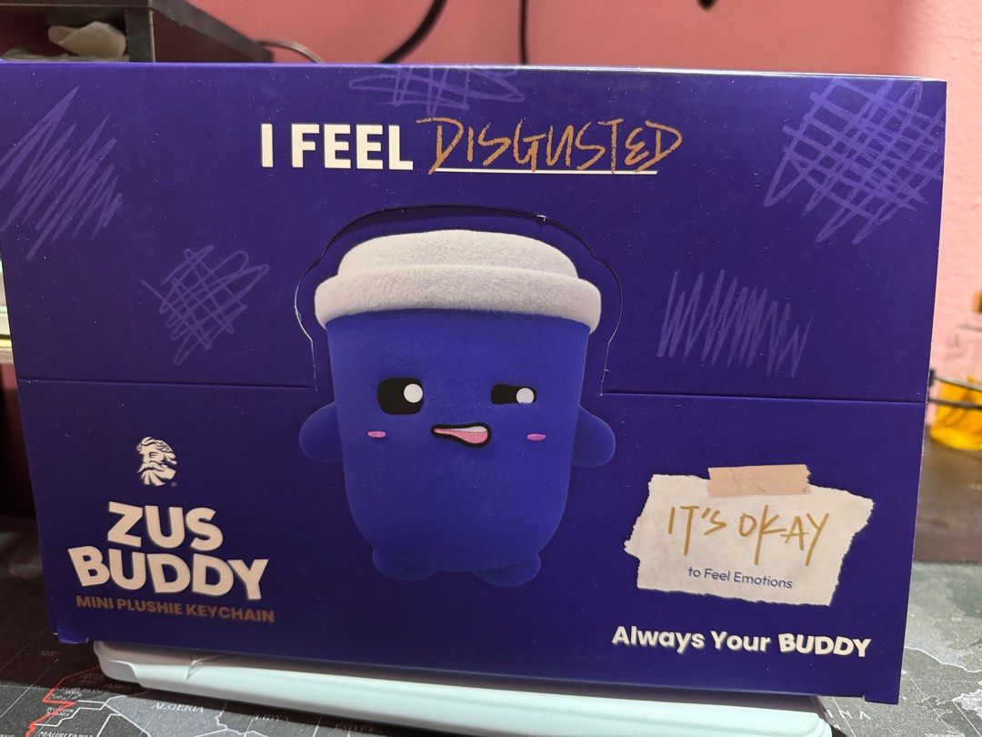 Zus buddy plushie disgusted, Hobbies & Toys, Toys & Games on Carousell