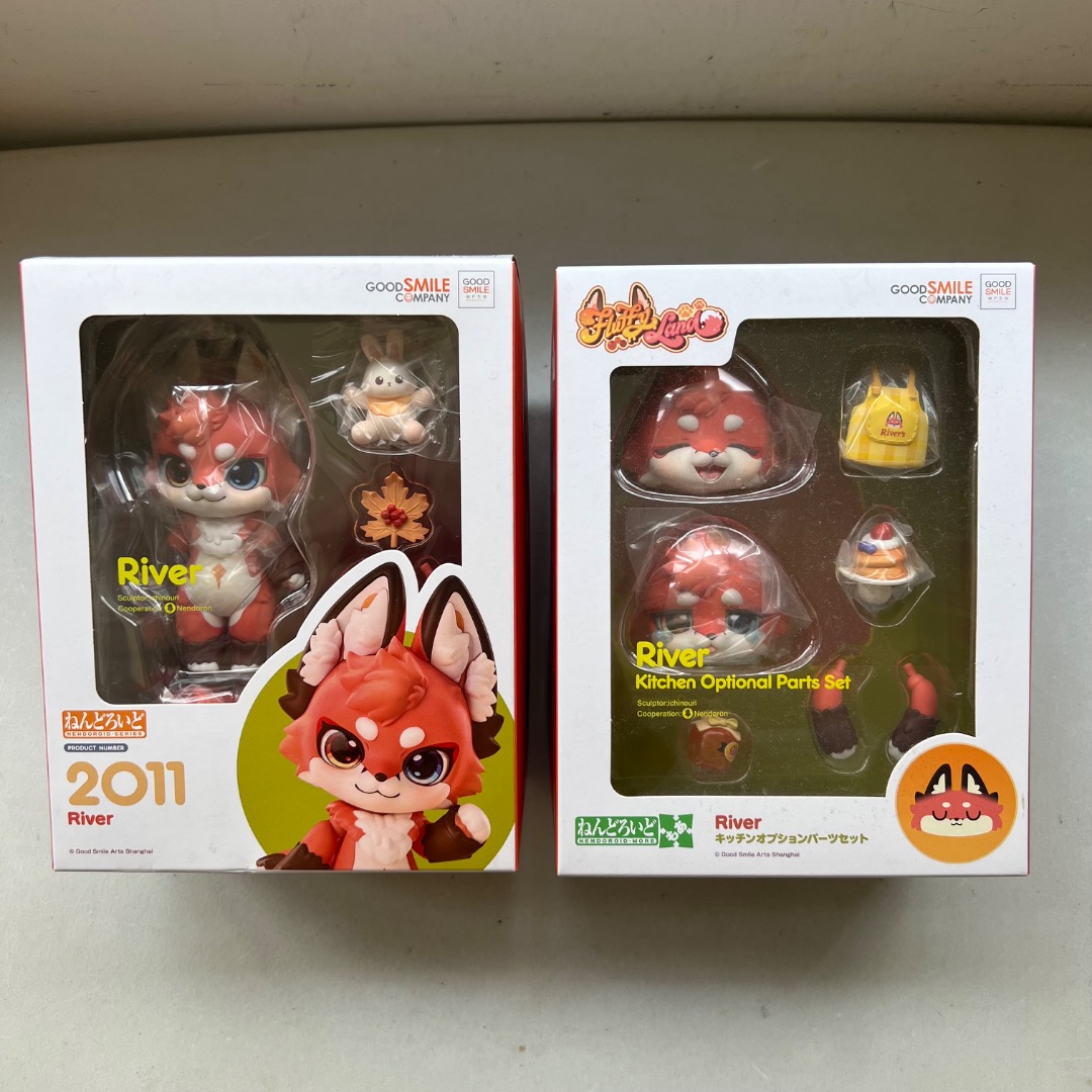 2011 Nendoroid River (Re-release) & River Kitchen Optional Parts Set ...