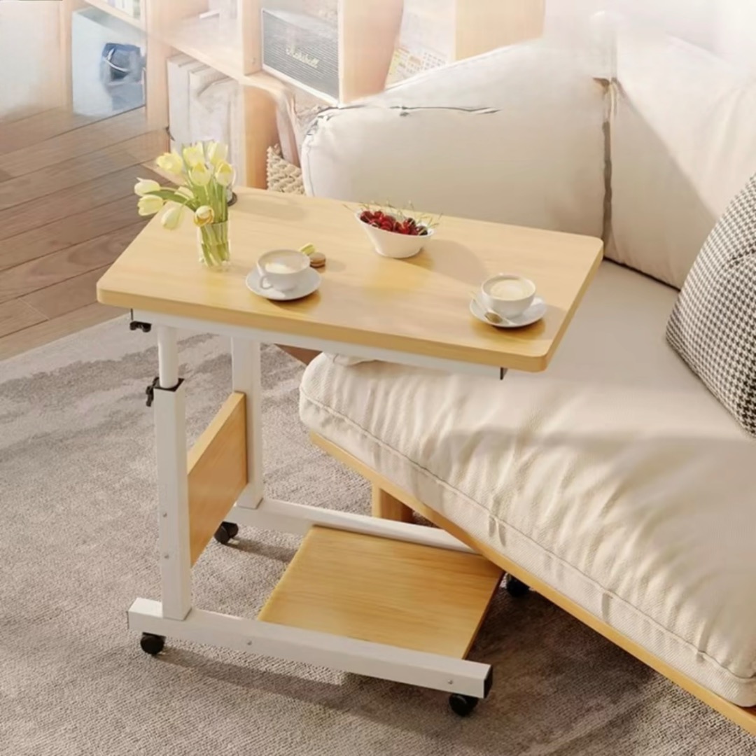 Adjustable Sofa Table | Rolling Laptop Table | Height Adjustable Desk ...