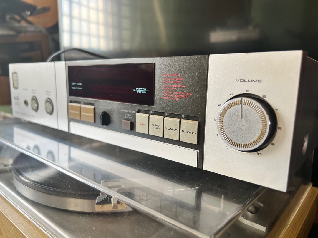 AKAI Stereo Integrated Amplifier (Model- AM-U2), Audio, Other Audio ...