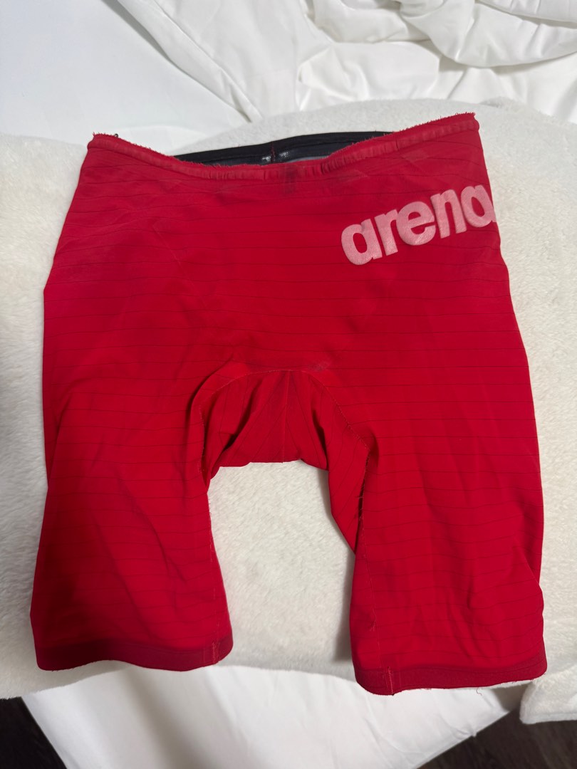 Arena Men's Powerskin Carbon Air Jammer Racing Suit (Red), Men's ...