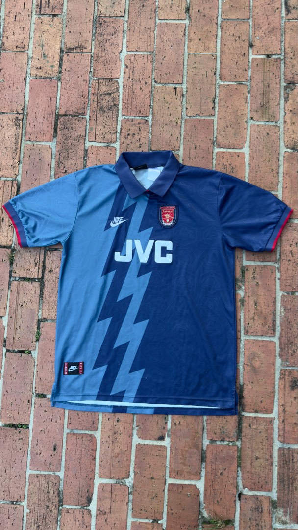 Arsenal 95/96 3rd Kit Away Jersey, Men's Fashion, Tops & Sets, Tshirts ...