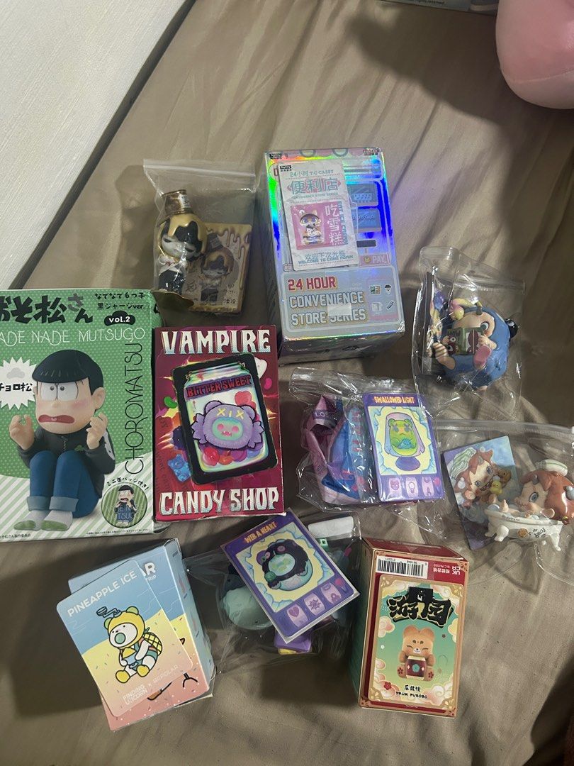 ASSORTED Popmart (Hirono, Choromatsu, Repolar, Vampire Candy Shop ...