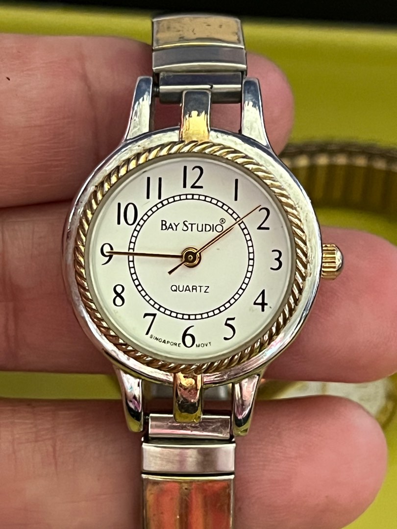 Bay Studio TwoTone Watch, Women's Fashion, Watches & Accessories ...