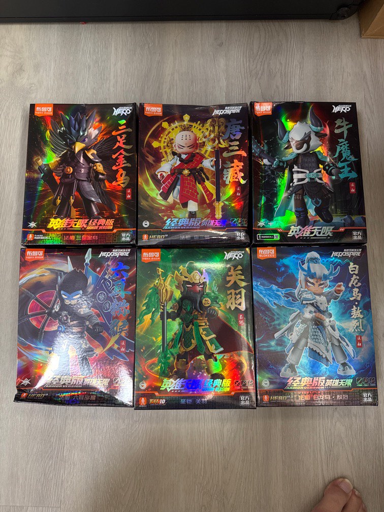 Blokees Herospire set of 6, Hobbies & Toys, Toys & Games on Carousell