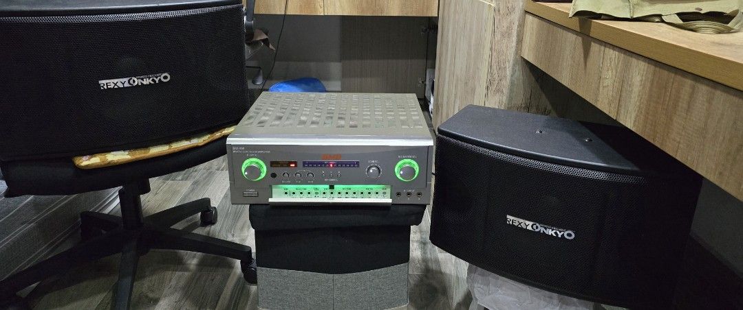 BMB DAX-850 Stereo Receiver with 10" KARAOKE speaker, Audio, Soundbars ...