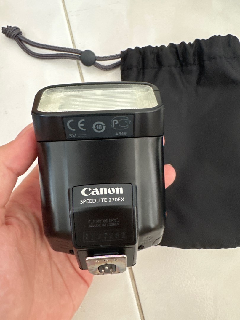 Canon Speedlite 270EX Flash, Photography, Photography Accessories ...