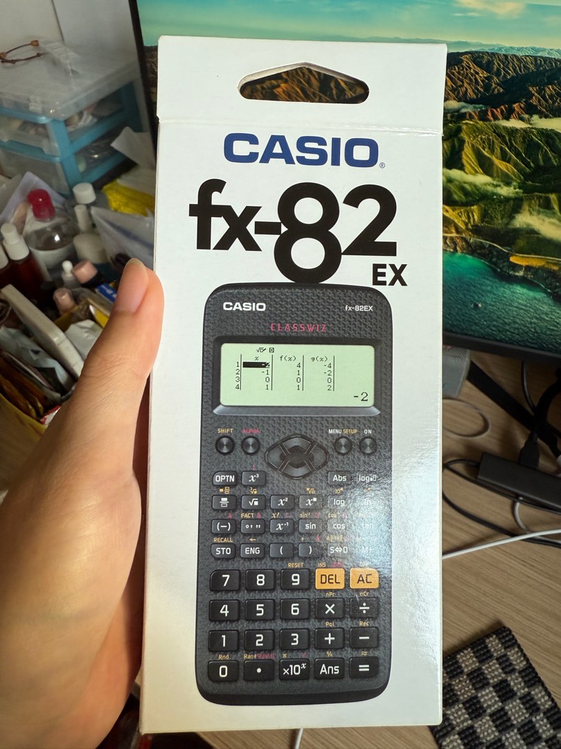 Casio fx-82EX Scientific Calculator, Hobbies & Toys, Stationery & Craft, Stationery & School ...
