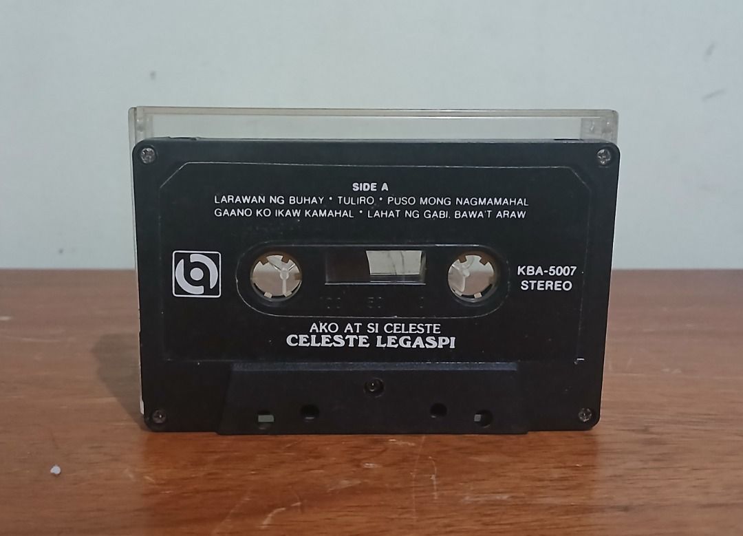 Cassette Tape Classic OPM CELESTE LEGASPI - AKO AT SI CELESTE (Late ...