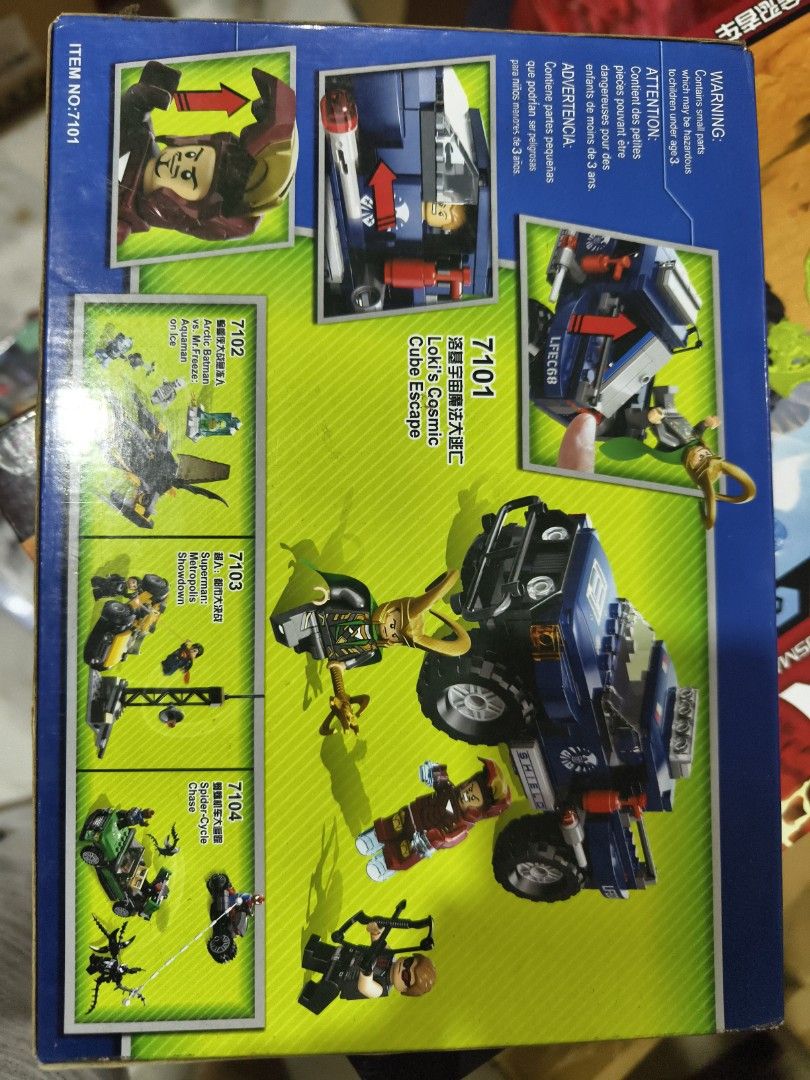 Decool 7101 marvel hero Lego compatible, Hobbies & Toys, Toys & Games on Carousell