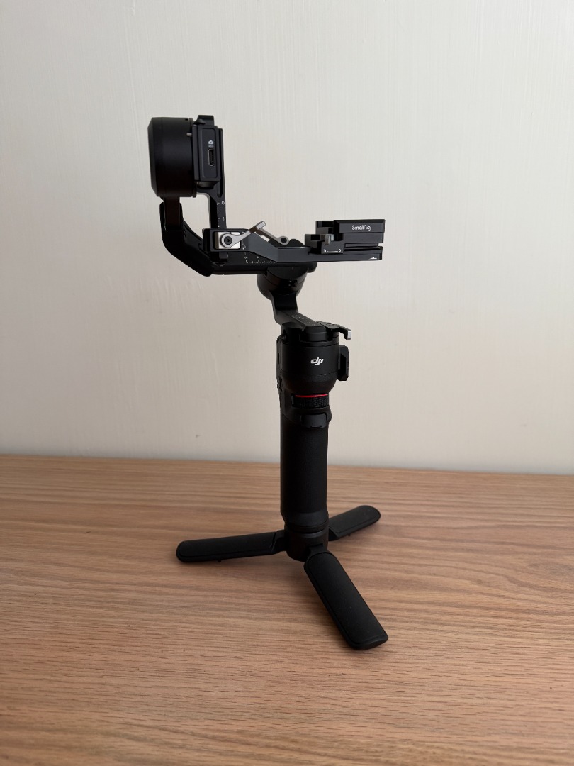 DJI RS3 Mini + Smallrig Attachment for Arca Swiss Plates, 攝影器材, 攝影配件 ...