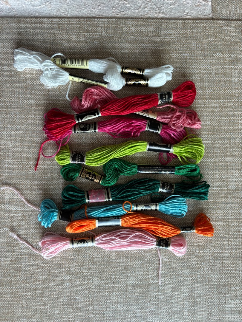 DMC assorted embroidery thread, Hobbies & Toys, Stationery & Craft ...