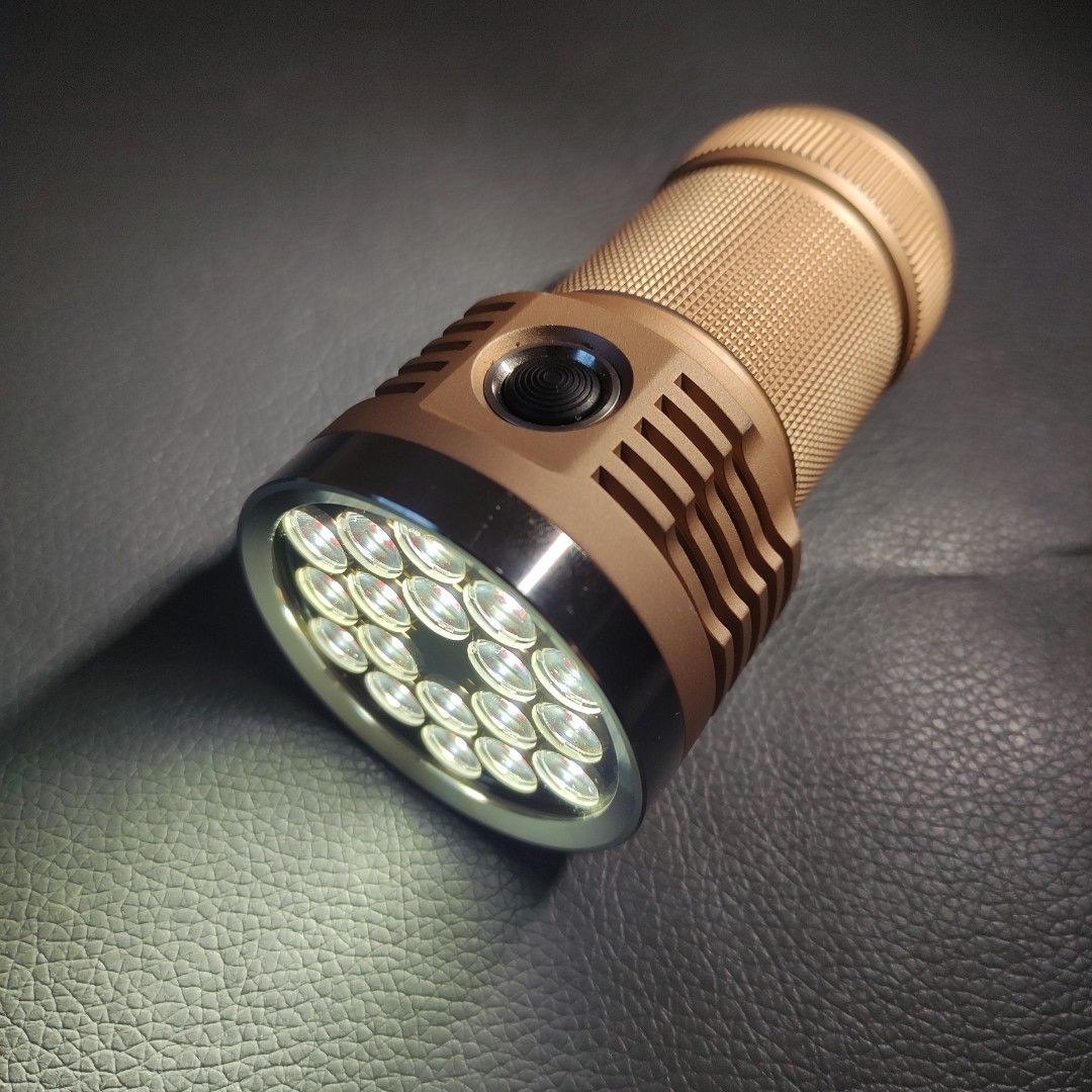 Emisar D18 14,000lm 18pcs of sst20 5000k High Power Flashlight, Sports ...