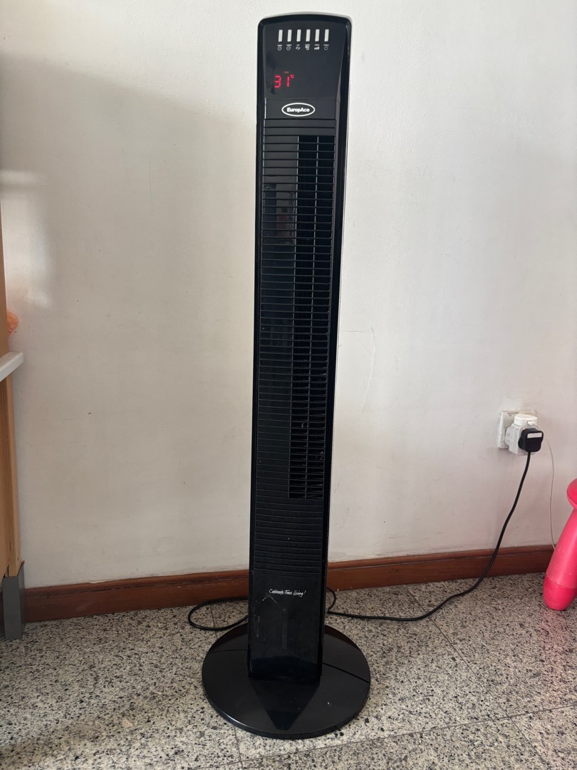 Europace Tower Fan, Furniture & Home Living, Lighting & Fans, Fans on ...