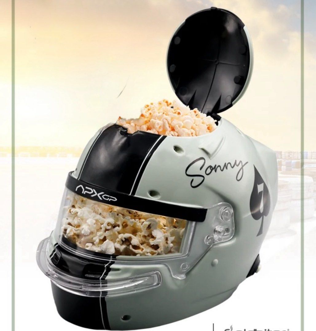 F1 the movie - limited-edition Sonny & Pearce helmet popcorn bucket ...