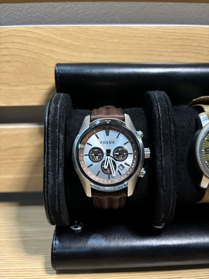 Fossil Coachman Chronograph 45mm, Men's Fashion, Watches & Accessories ...
