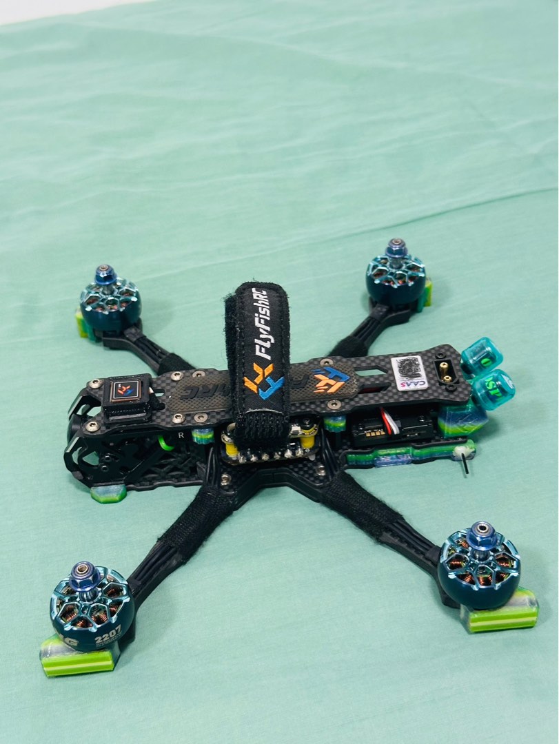 FPV Drone DJI O4 HD ELRS 2.4 With GPS, Photography, Drones on Carousell