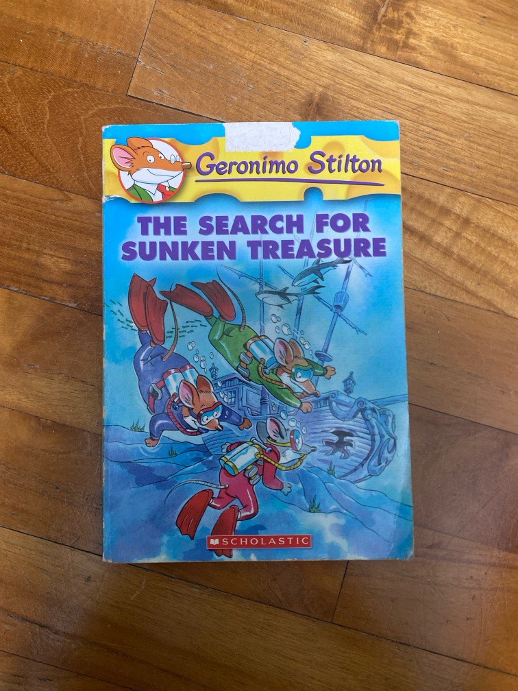Geronimo Stilton The Search for Sunken Treasure, Hobbies & Toys, Books ...