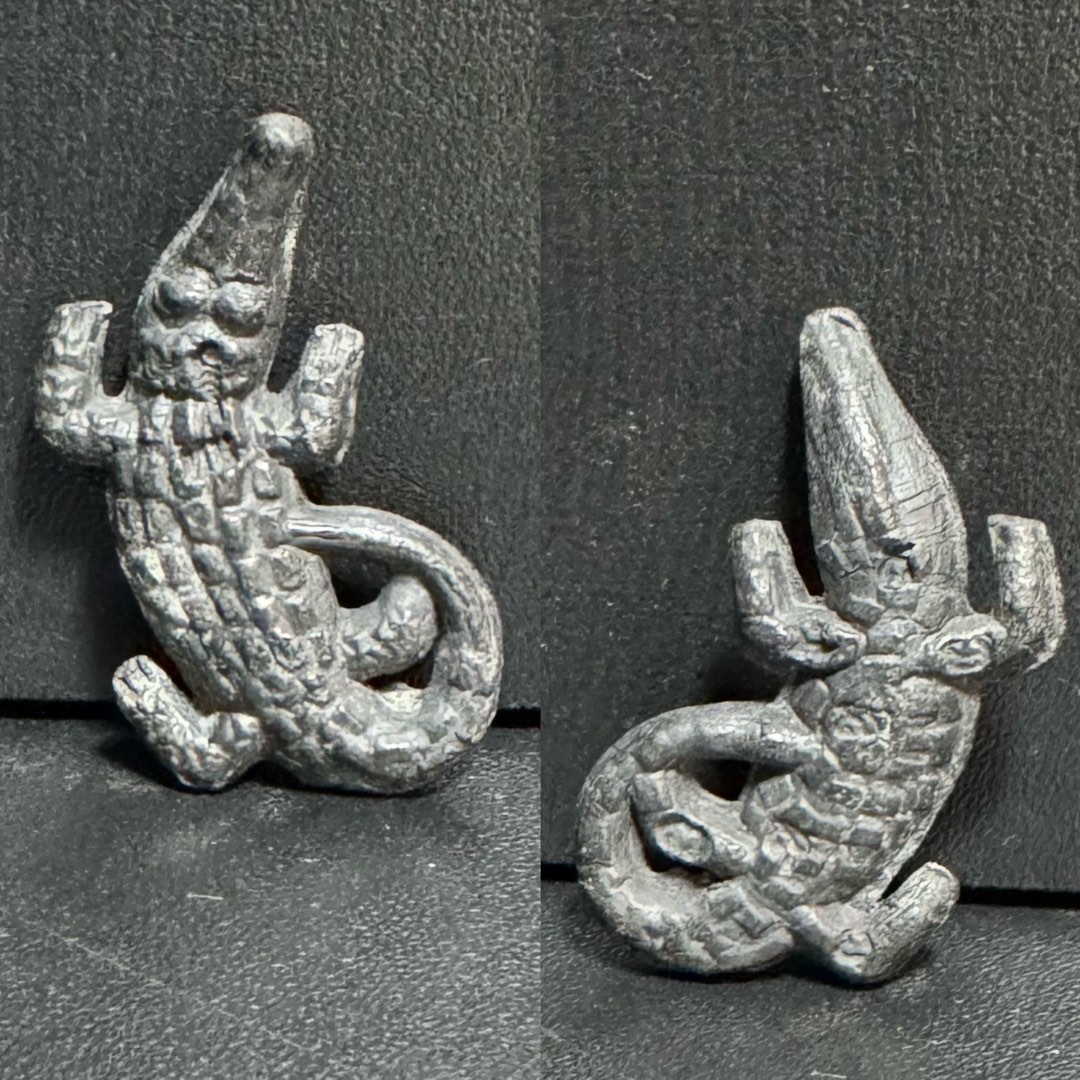 😍Good monk,Good wealth and fortune Lp Sanlit Jorakhae Crocodile BE2516 ...