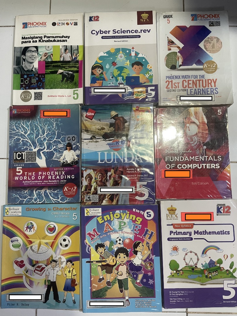 GRADE 5 BOOKS, Hobbies & Toys, Books & Magazines, Textbooks on Carousell
