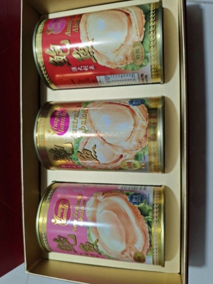 Happy Family Australian Abalone Gift Set, Food & Drinks, Packaged ...