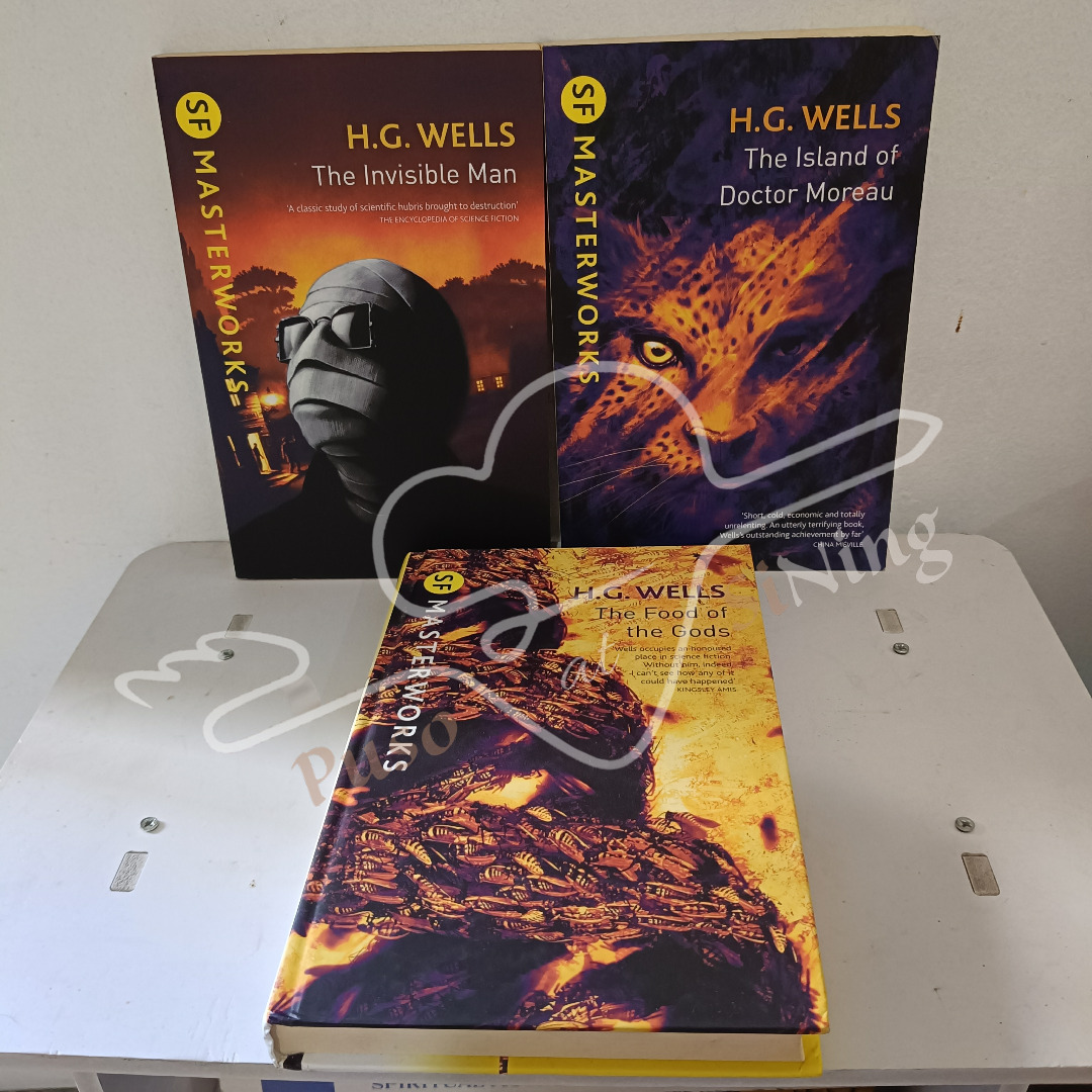 H.G. Wells Books, Hobbies & Toys, Books & Magazines, Fiction & Non ...