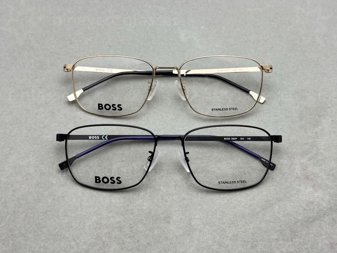 HUGO BOSS 1362 F size：56-17-145, 男裝, 手錶及配件, 眼鏡 - Carousell