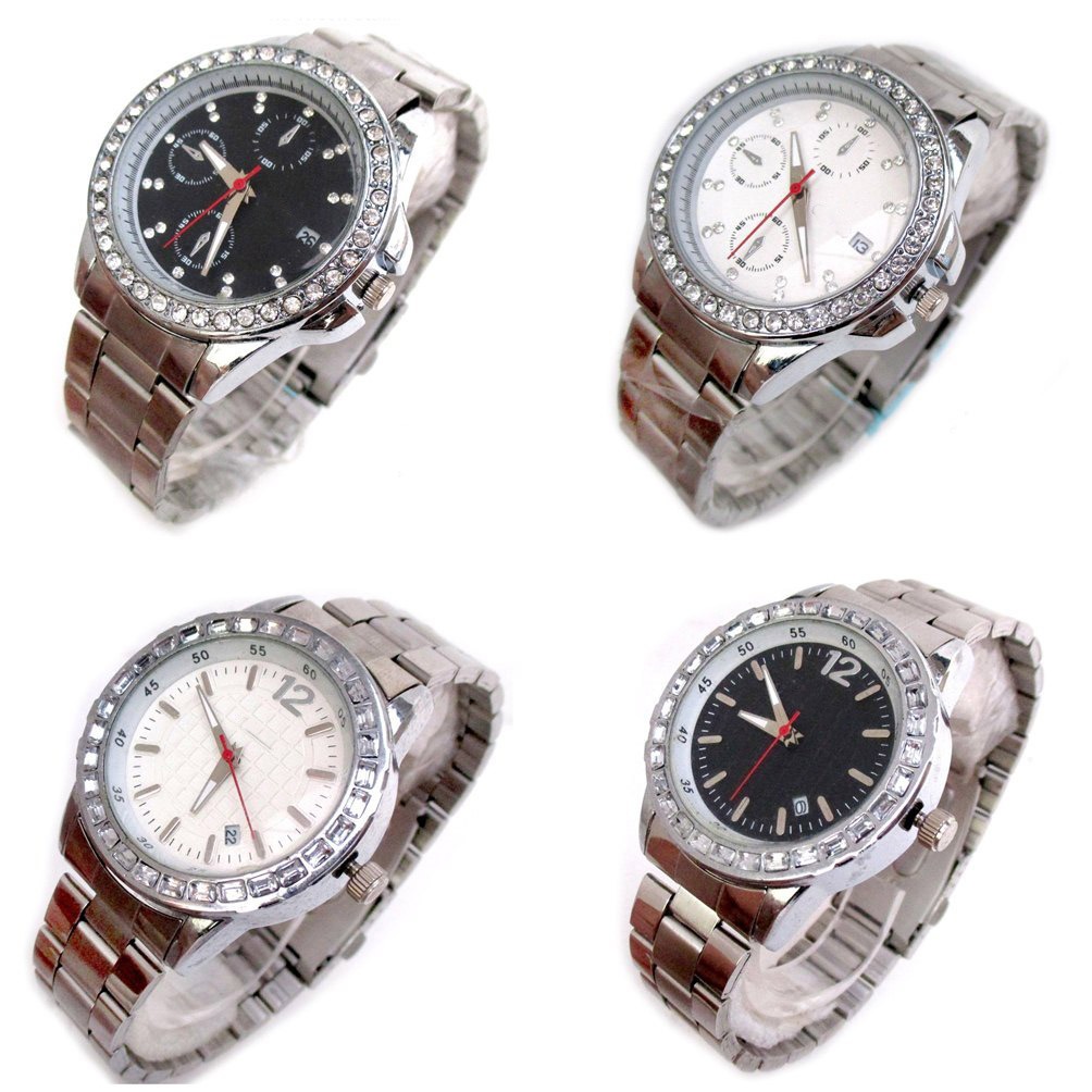 Jam Kristal Tanggal Stainless Big GS Female New, Fesyen Pria, Jam ...
