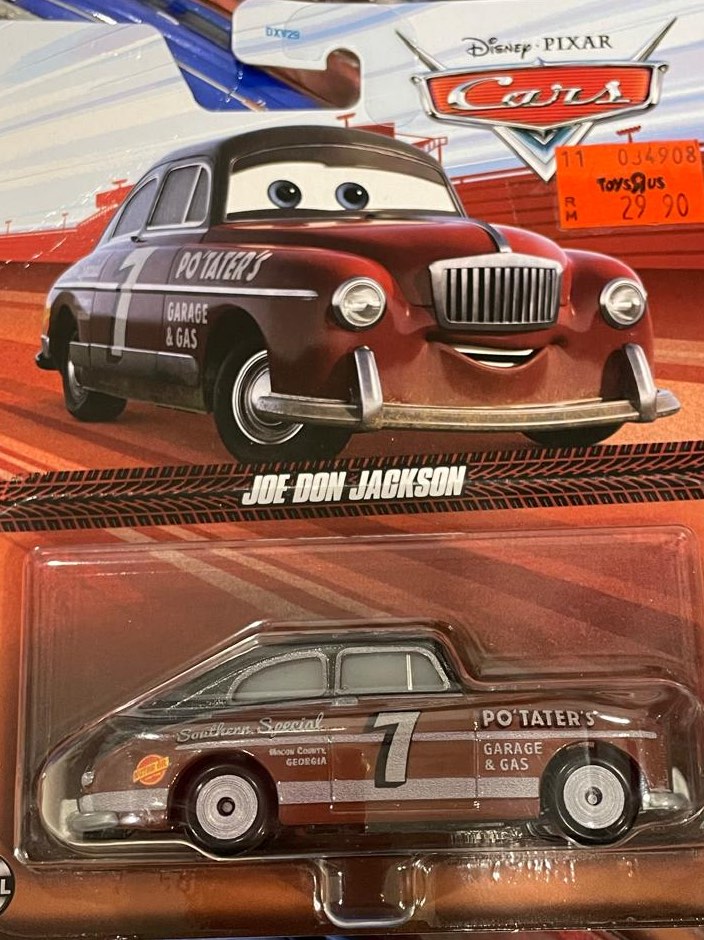 Joe Don Jackson Disney Pixar Cars, Hobbies & Toys, Toys & Games on ...