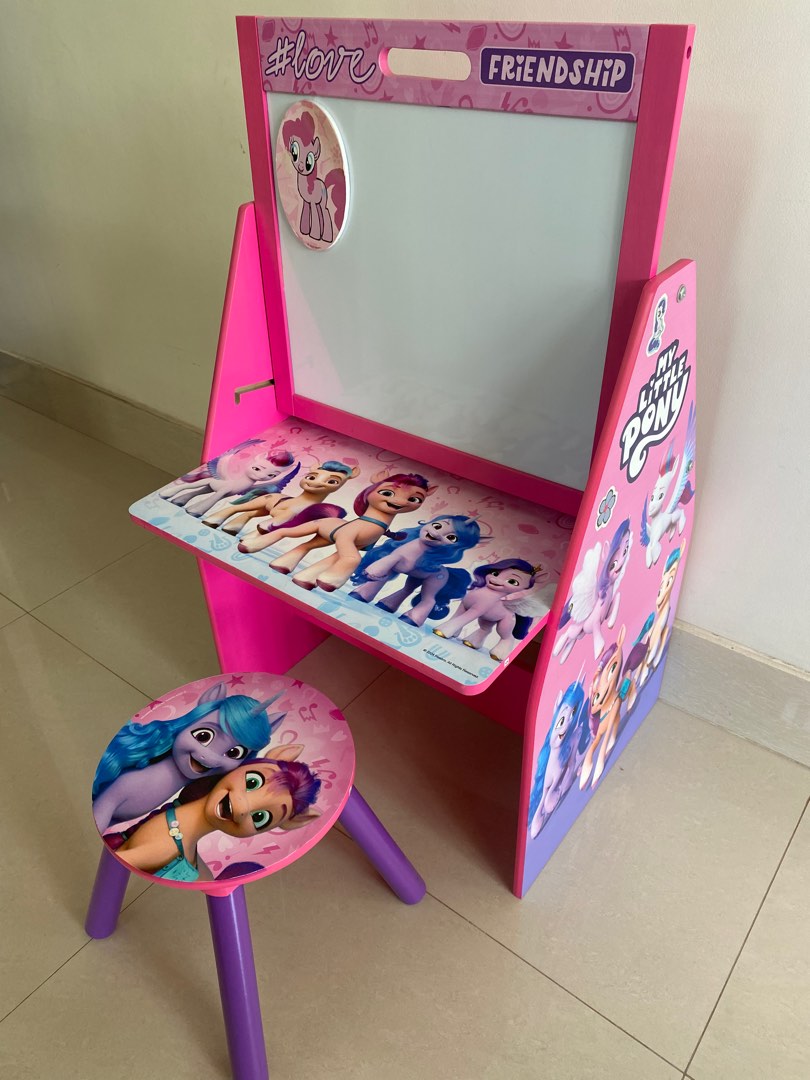 Kiddie table and art board set, Babies & Kids, Baby Nursery & Kids ...