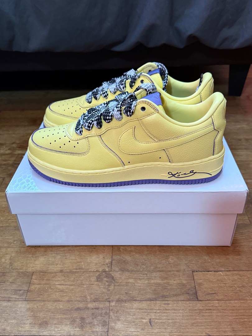 Kobe Air Force 1 Low Protro Mamba Mentality, Men's Fashion, Footwear ...